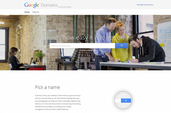 Google launched new Domain Registration Service Google Domain