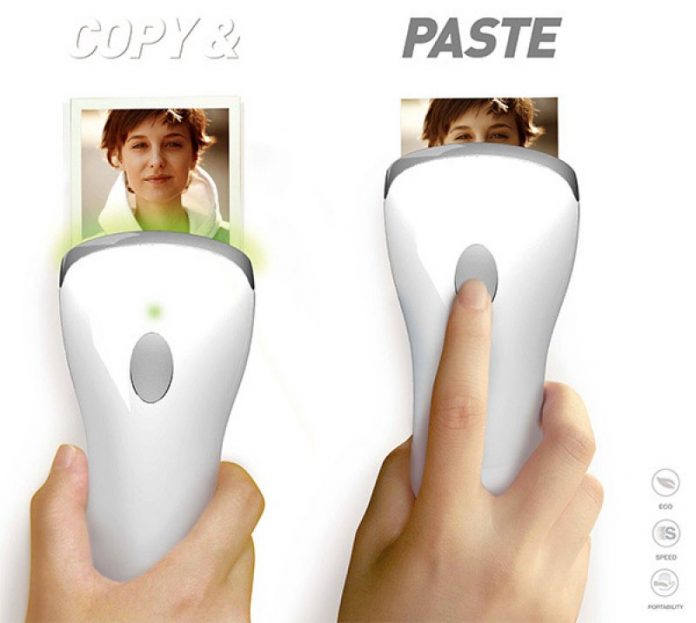 Copy & Paste: A Portable Scanning and Printing Tool
