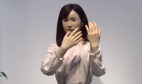 Toshiba’s New Robot Can Speak in Sign Language