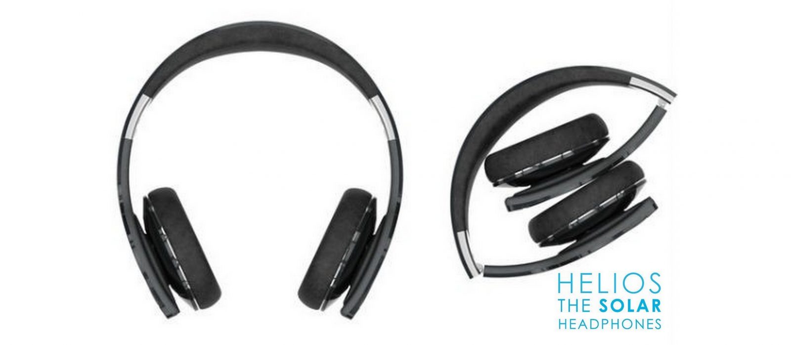 HELIOS - The world's first wireless solar powered headphones