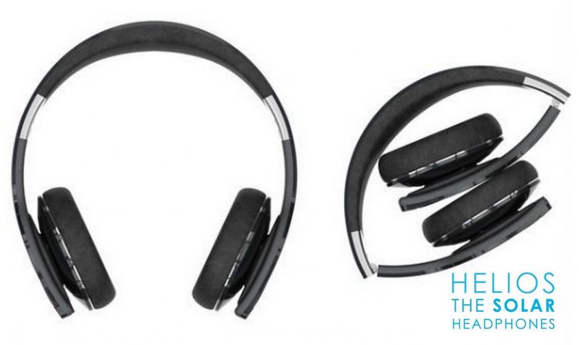 HELIOS - The world's first wireless solar powered headphones