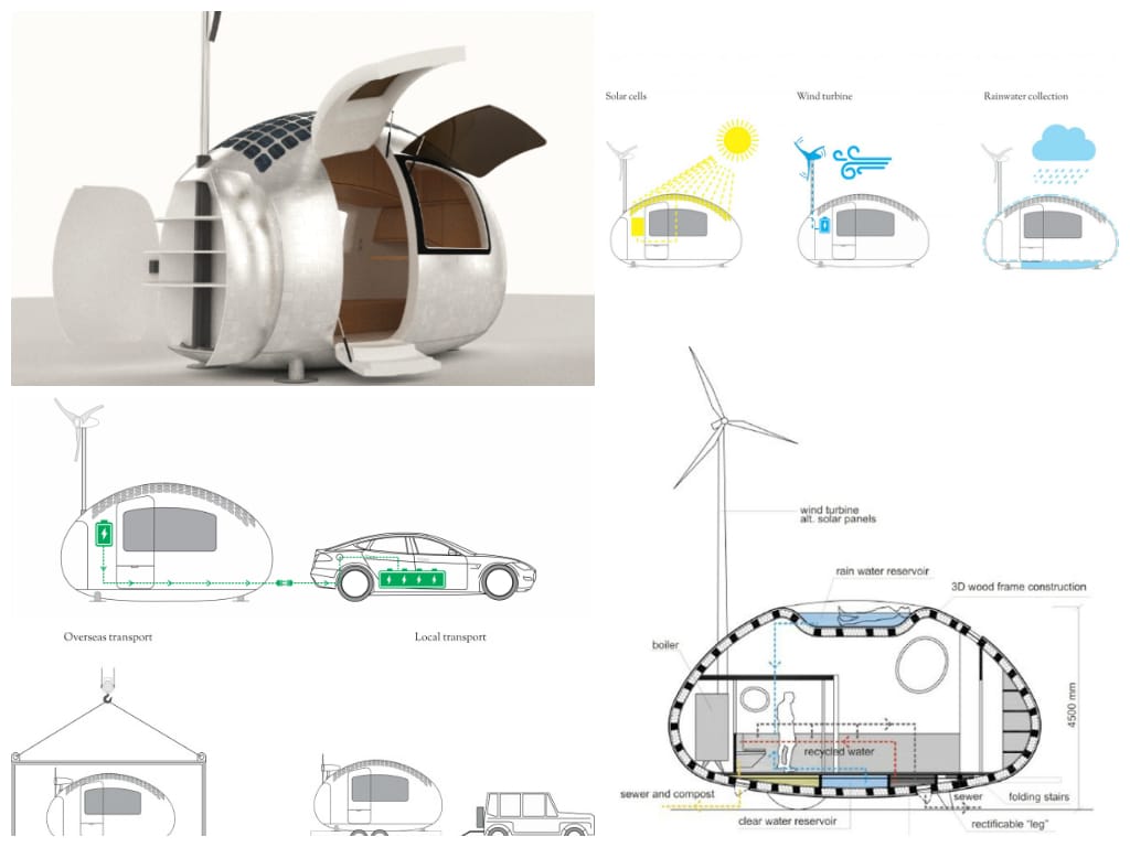 EcoCapsule Let’s You camp Anywhere On Earth