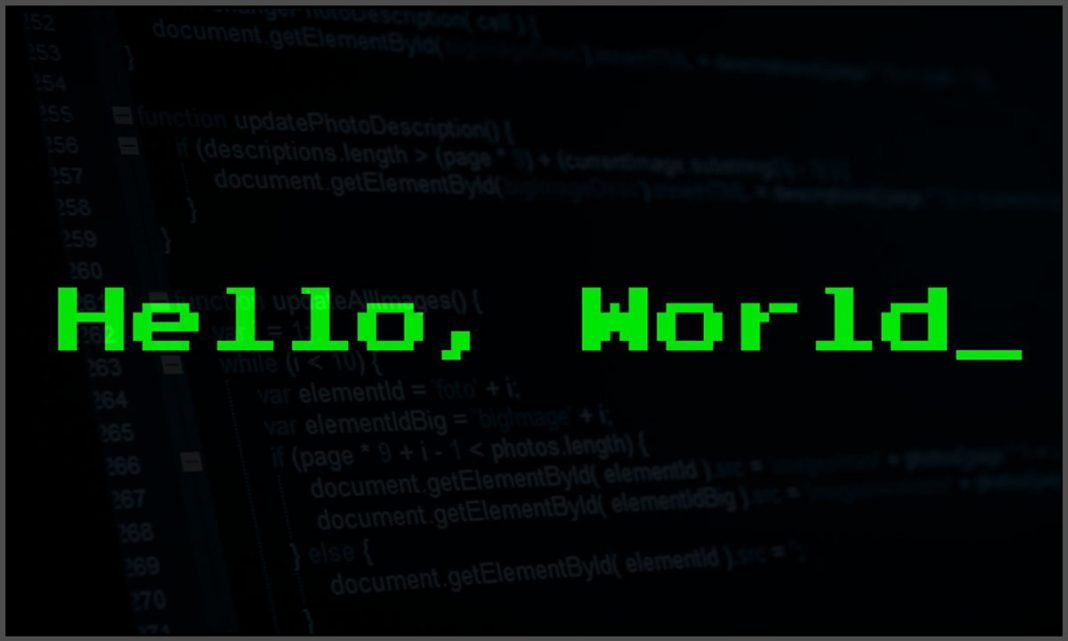 Hello World Program in 25 Different Programming Languages
