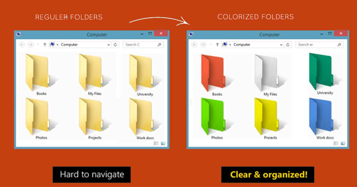 How to Customize Folders With Different Colors In Windows How to Customize Folders With Different Colors In Windows