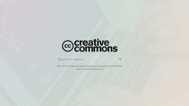Creative Commons search engine launched with 300 Million free images