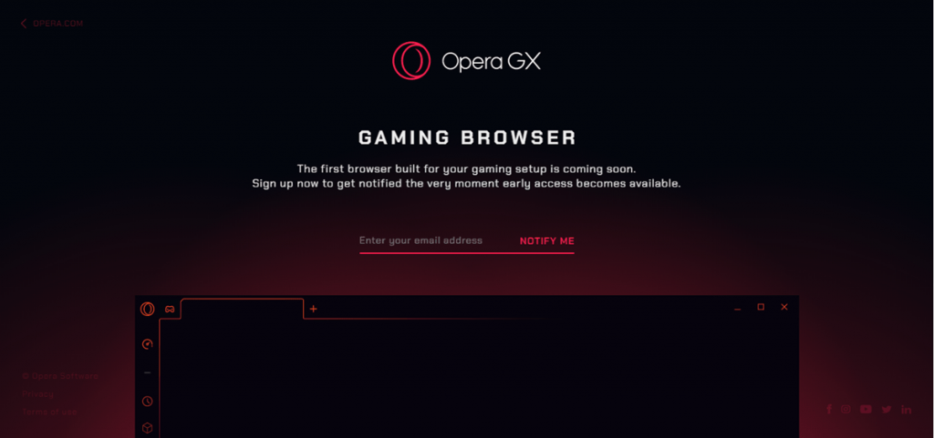 Opera GX: The World’s First Gaming Browser is Coming Soon