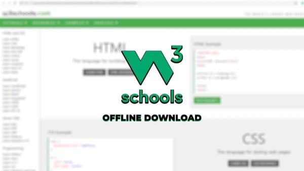 Download W3Schools Offline Version in 2025 [Updated]