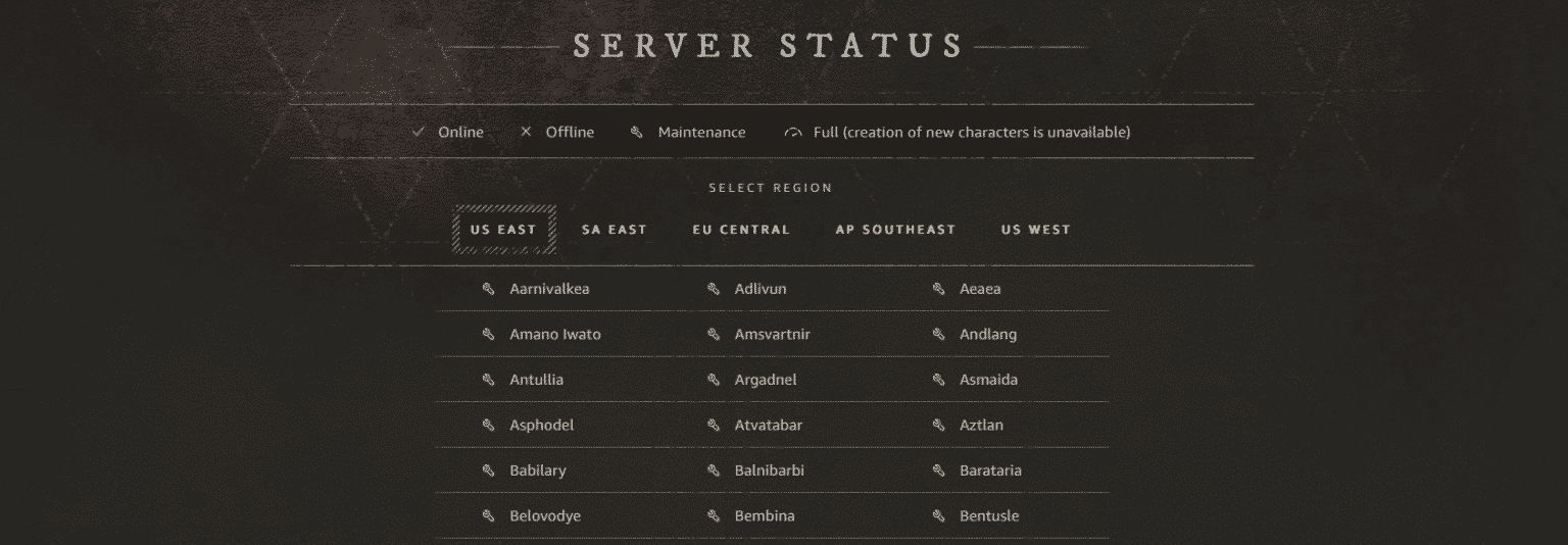 New World Down? Check New World Server Status