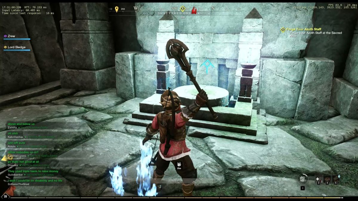 Azoth Staff Quest Chain for New World