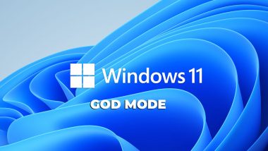 How to activate God Mode in Windows 11 PC?