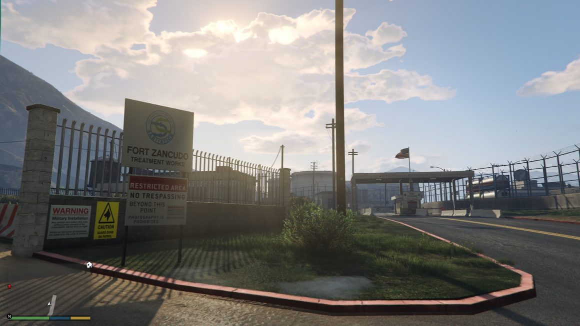How to find the Fort Zancudo military base in GTA 5?